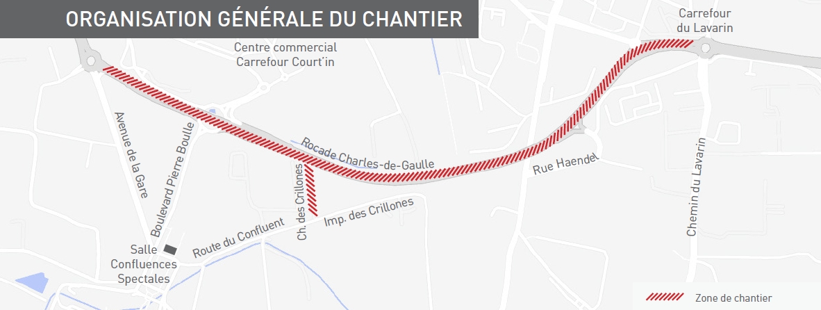 Travaux sur le pont de la Rocade Charles de Gaulle | Grand Avignon