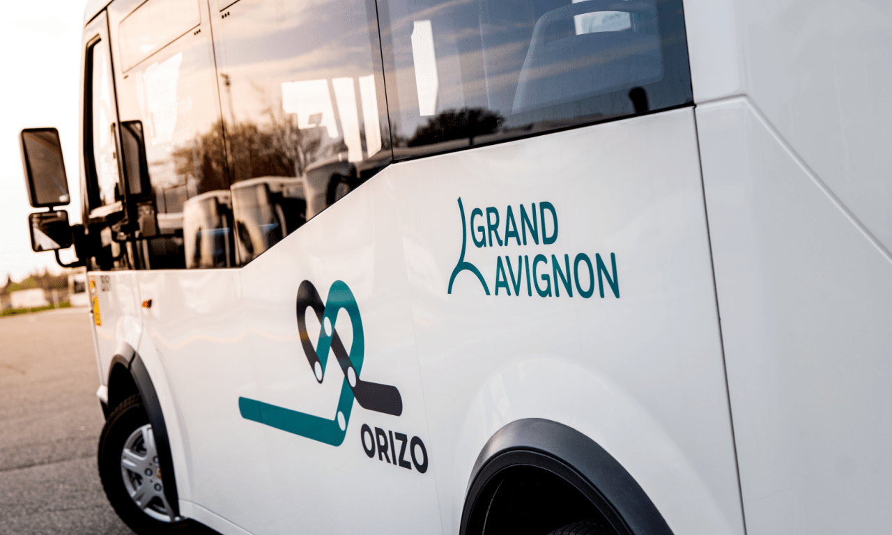 Cinq nouvelles navettes électriques sur le réseau Orizo | Grand Avignon
