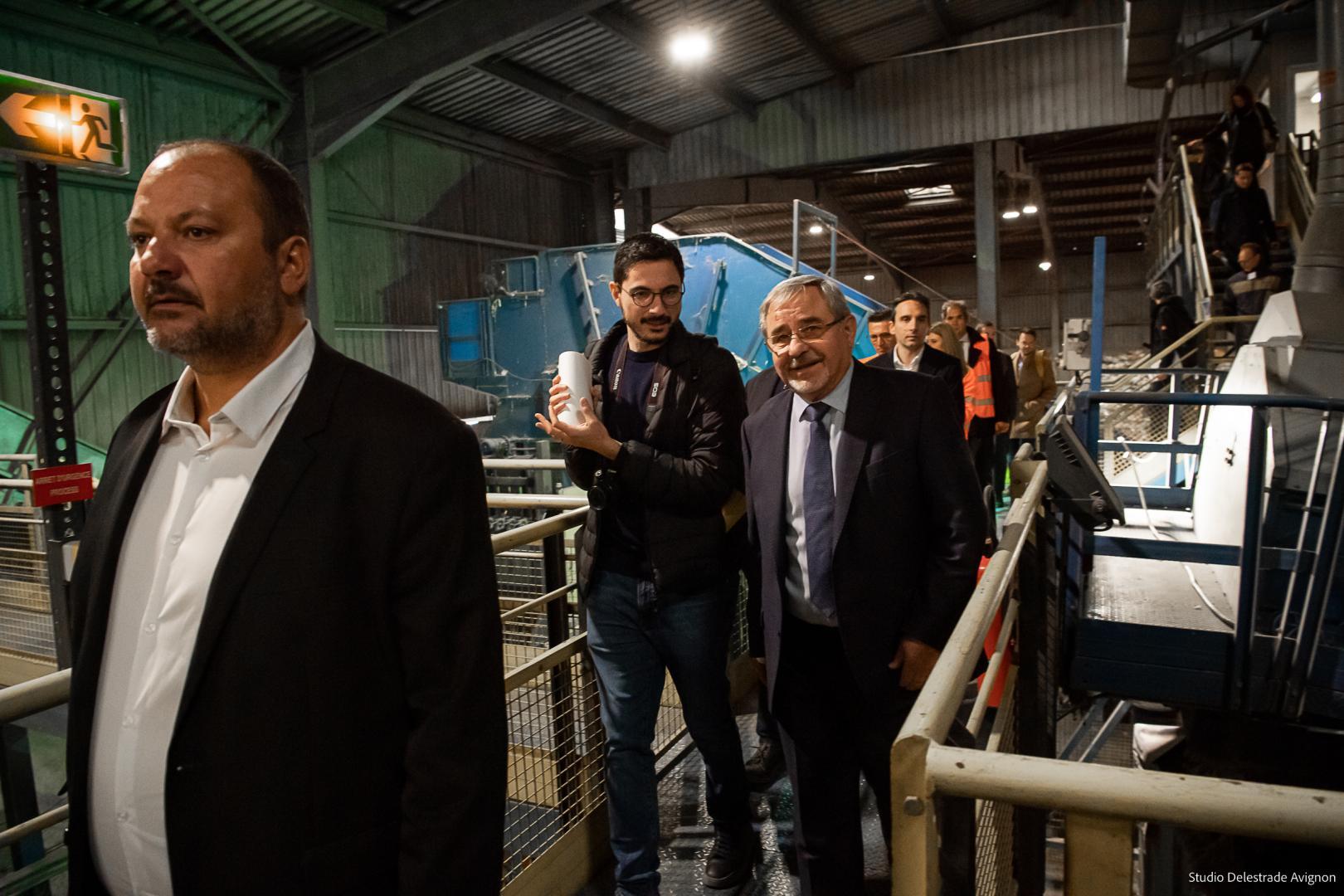 Visite de l’usine de valorisation des déchets de Vedène | Grand Avignon