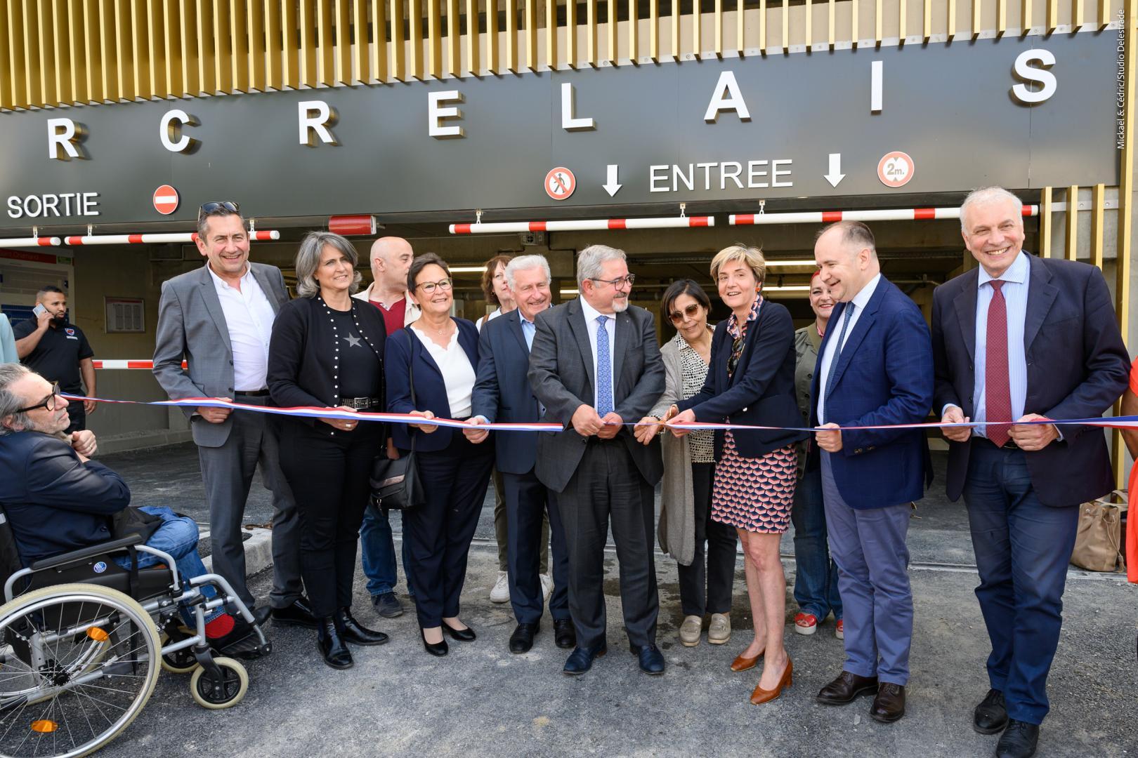 Le parking-relais de Saint-Chamand officiellement ouvert | Grand Avignon