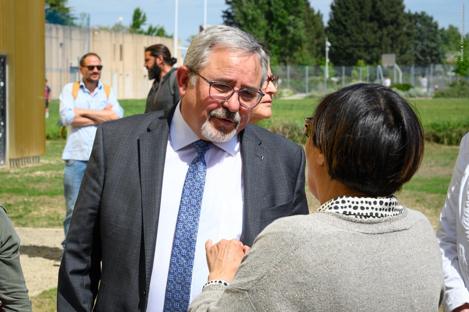 Le parking-relais de Saint-Chamand officiellement ouvert | Grand Avignon