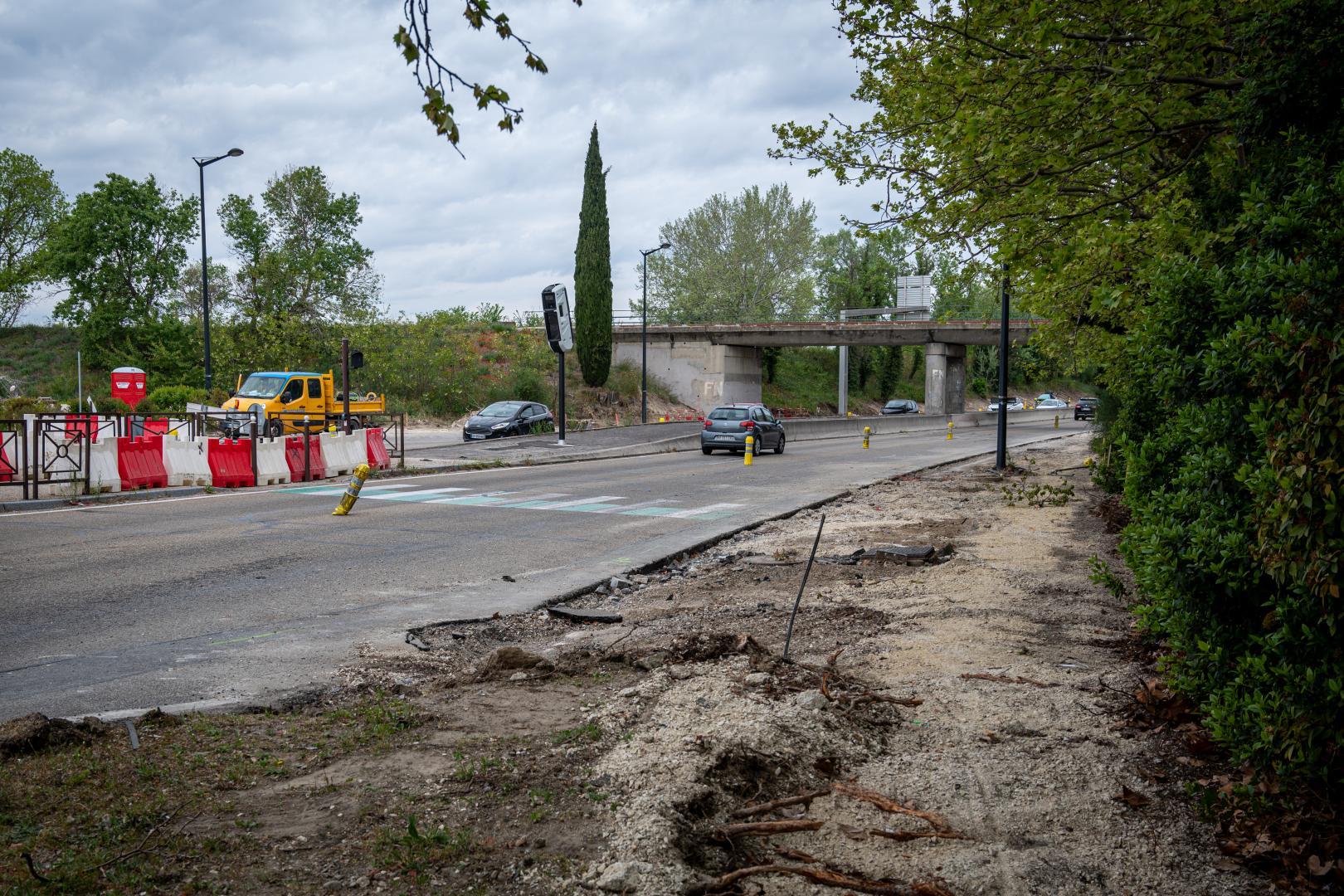 Travaux sur la Rocade Charles de Gaulle à Avignon | Grand Avignon